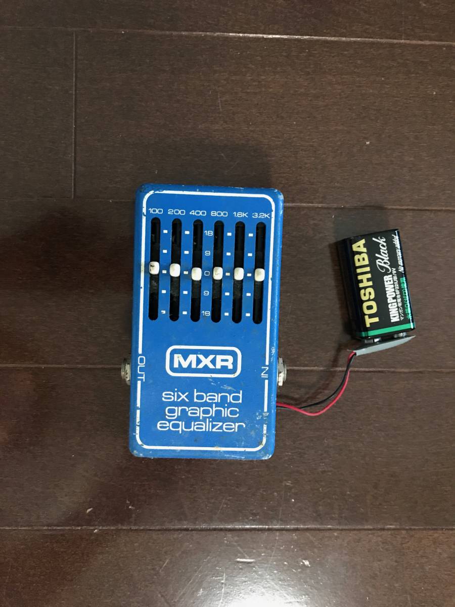 MXR six band graphic equalizer イコライザー ジャンク品 改造あり ヴィンテージ 激レア(イコライザー)｜売買されたオークション情報、yahooの商品情報を ...