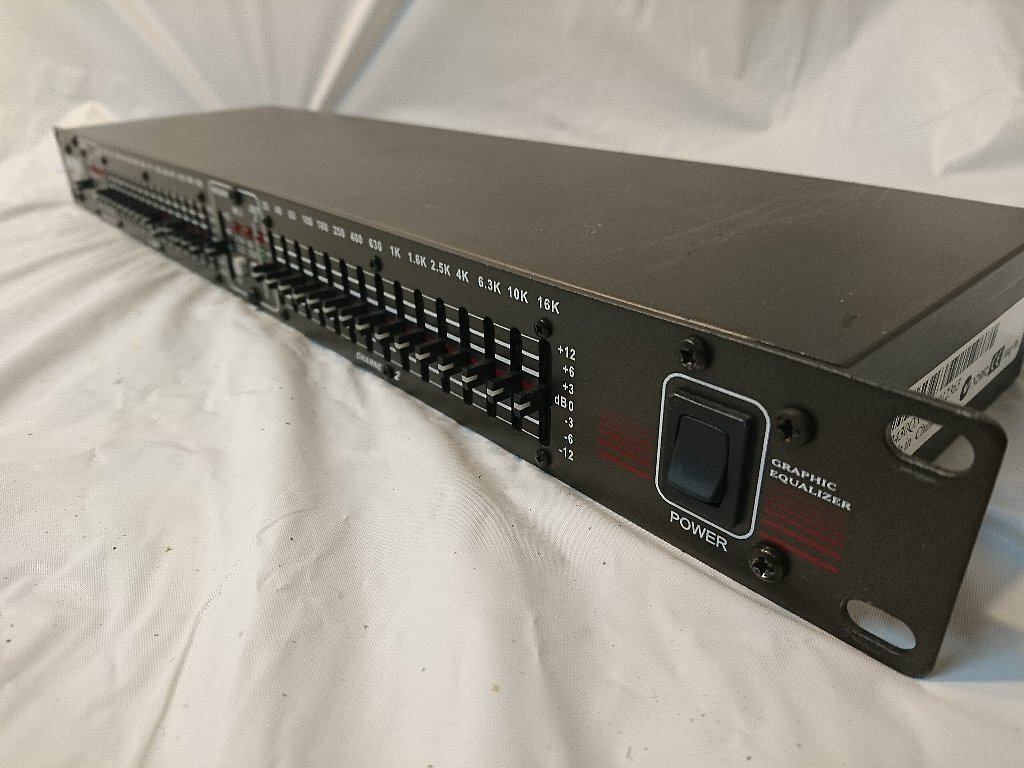DOD / SR430QX Dual Channel 15-Band Graphic Equalizer グライコ イコライザー 音出しOK ...
