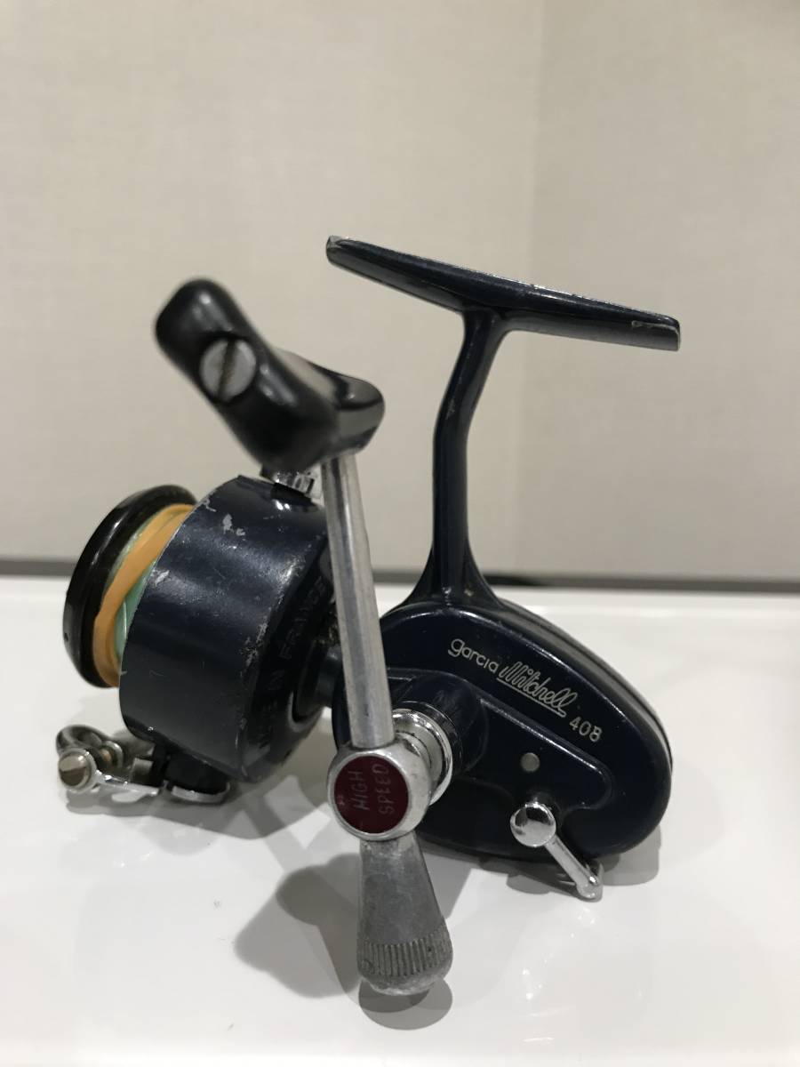 ガルシア ミッチェル 408 ABU MITCHELL GARCIA ビンテージ スピニングリール(ミッチェル)｜売買されたオークション情報、yahooの商品情報をアーカイブ公開 ...