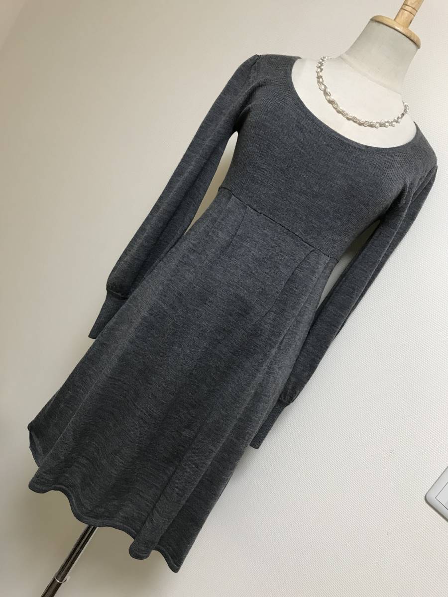 アナイANAYIシンプルウールフレアワンピース グレーM 6772(ワンピース)｜売買されたオークション情報、yahooの商品情報をアーカイブ公開 - オークファン（aucfan.com）