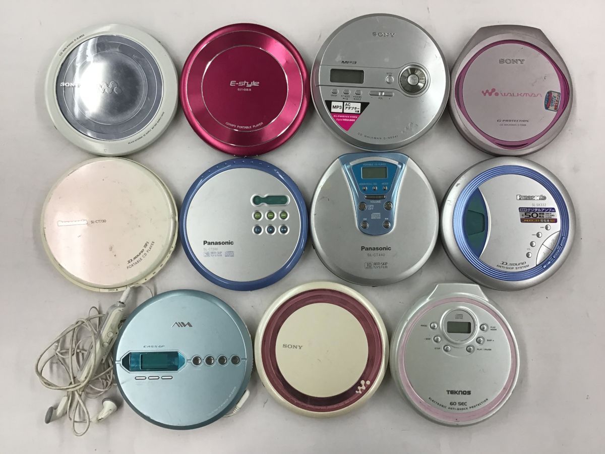 [581W] SONY D-321 D-NE241 Panasonic SL-S700 SL-CT730 他 CDプレーヤー・Discman ...