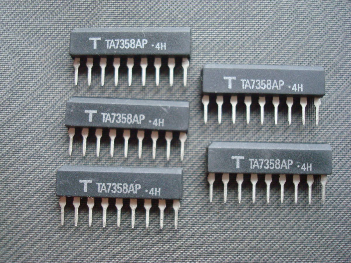 TA7358AP 5個セット(集積回路)｜売買されたオークション情報、yahooの商品情報をアーカイブ公開 - オークファン（aucfan.com）