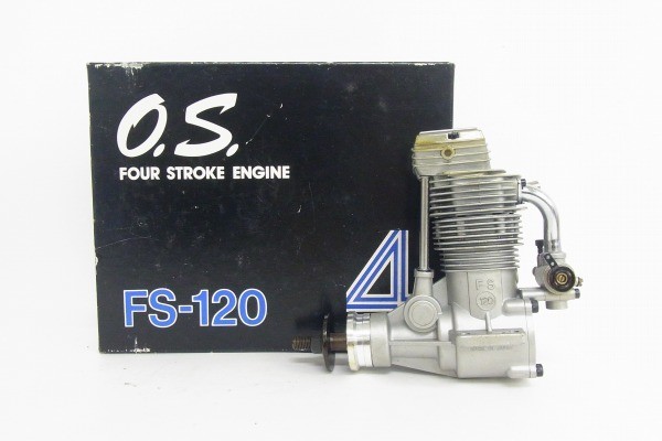 R254-S4-3637 OS FOUR STROKE ENGINE FS-120 飛行機 ラジコン エンジン 現状品③(パーツ)｜売買された ...
