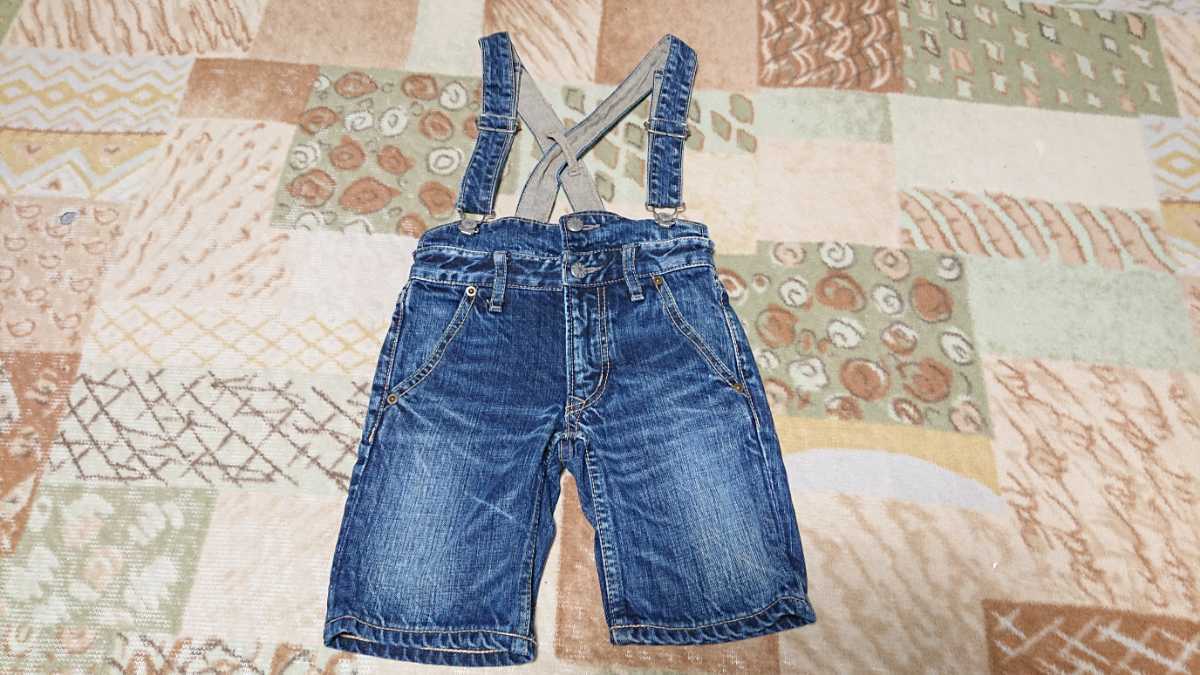 FITH WORK CLOTHING デニムショートオールサロペットパンツ 100 フィス デニム＆ダンガリー アメカジ DENIM＆DUNGAREE DD ジーンズ(ボトムス)｜売買された ...