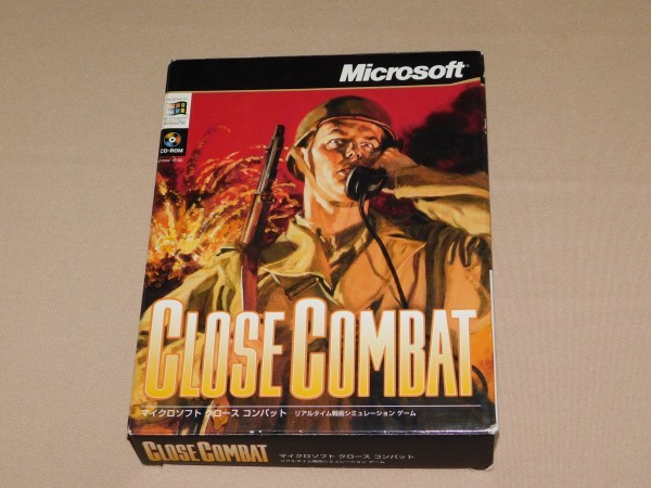 レトロPCゲーム マイクロソフト クロースコンバット Microsoft Close Combat Windows95用(戦略シミュレーション ...
