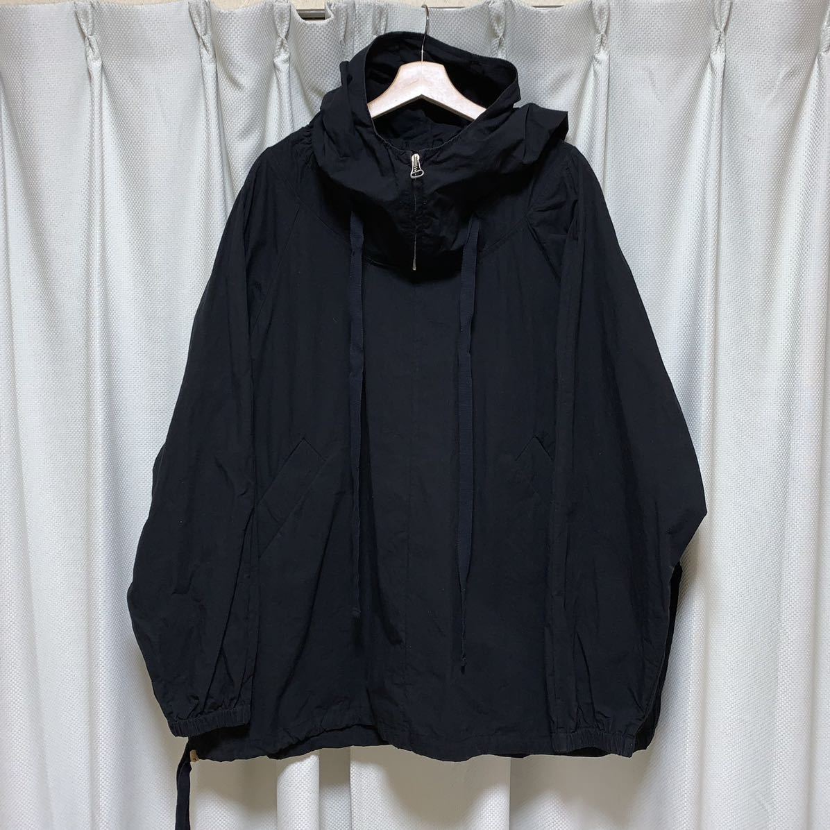 POLYPLOID ポリプロイド PONCHO C オーバーサイズ ポンチョ 19AW アノラック スモック BLACK 3(Lサイズ)｜売買されたオークション情報、yahooの商品情報を ...