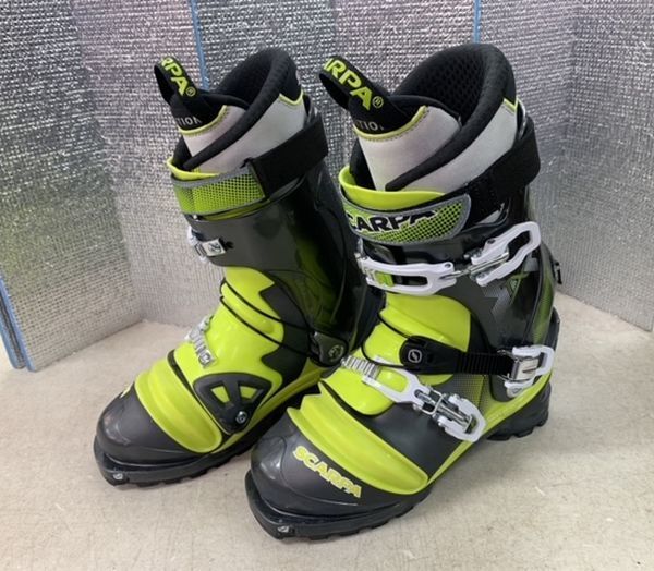 SCARPA スカルパ TERMINATOR X ターミネーターX スキーブーツ 26.5㎝ 307mm テレマーク NTNビンとテックビン ...