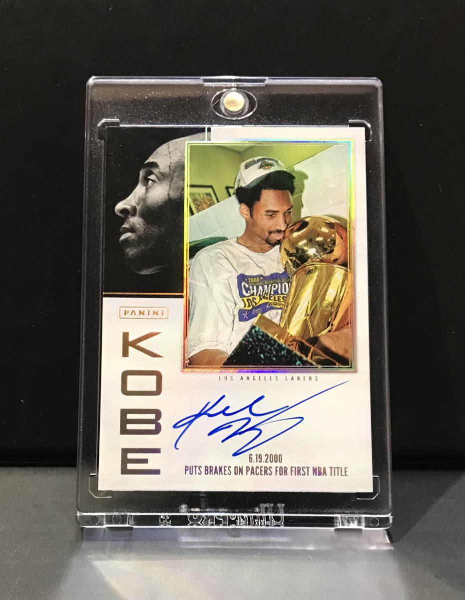 Kobe Bryant 2019-20 Panini Contenders Auto First NBA Title コービー ブライアント ...