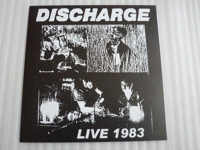 DISCHARGE - LIVE 1983 Boot LP broken bones disclose d-beat shitlickers ...
