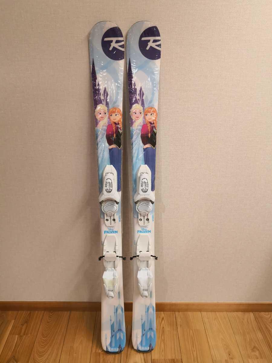 ROSSIGNOL FROZEN KID-X JR アナと雪の女王 122cm ロシニョール ジュニア スキー板 ビンディング セット ...