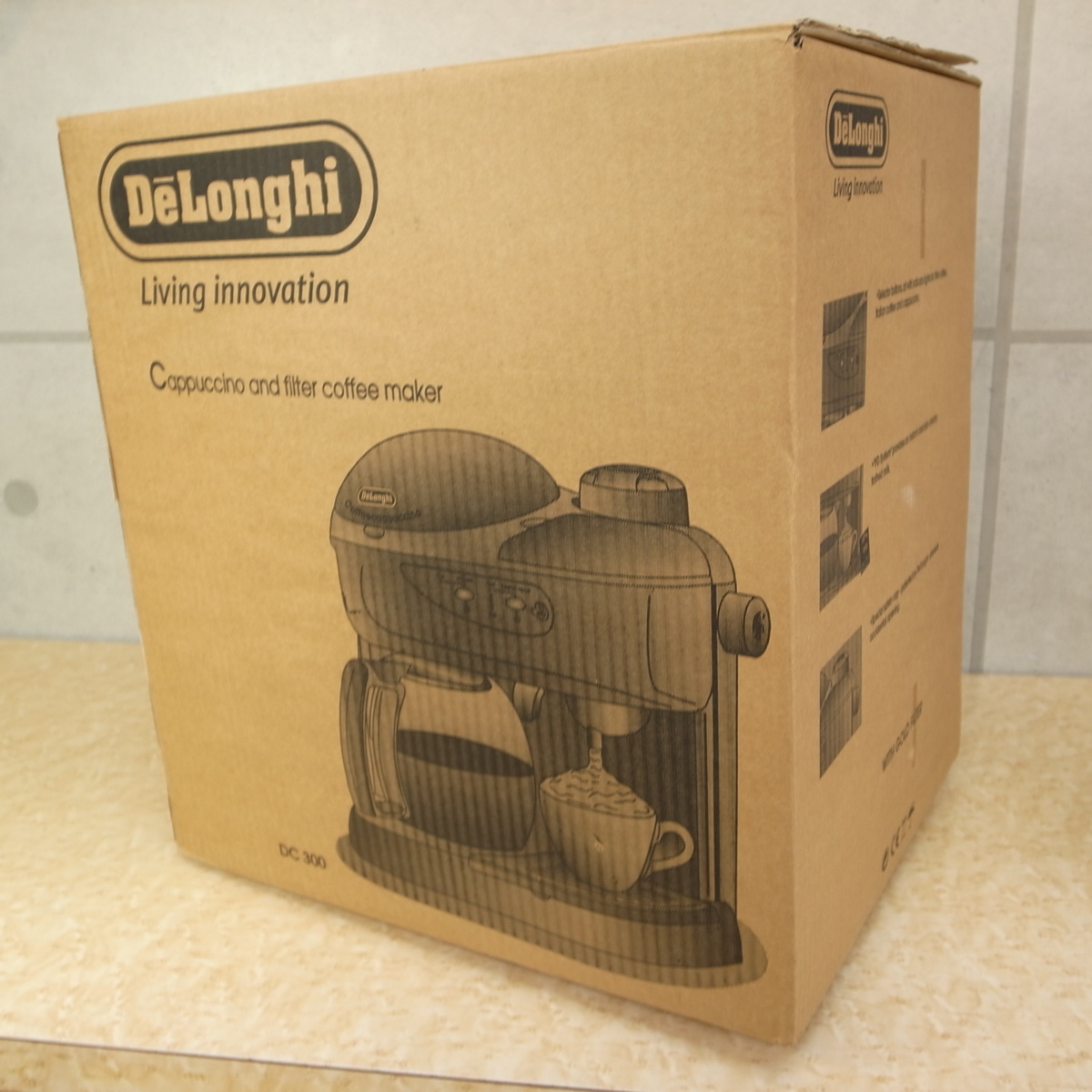 1332 品 DeLonghi デロンギ コーヒーメーカー Mod DC 300 ブラック(コーヒーメーカー一般)｜売買されたオークション情報 ...