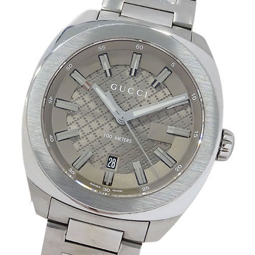 1円 グッチ 時計 142.3 YA142315 GG2570 クオーツ デイト メンズ v0060153400(男性用)｜売買された ...