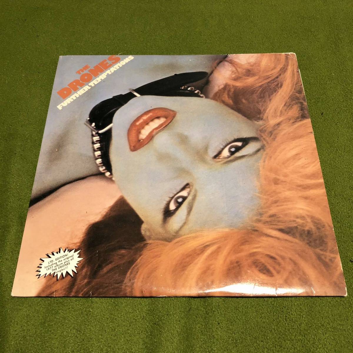 The Drones Further Temptations 伊Helter Skelter限定2LP レア UK Punk Buzzcocks Eater X-Ray Spex ...