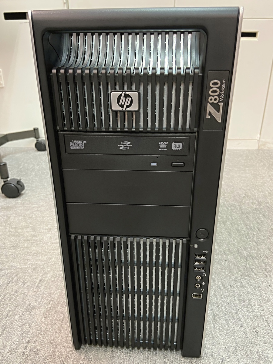 HP Workstation Z800 Xeon X5667 3.07GHz x2 96GB SSD180GB + HDD2TB NVIDIA ...