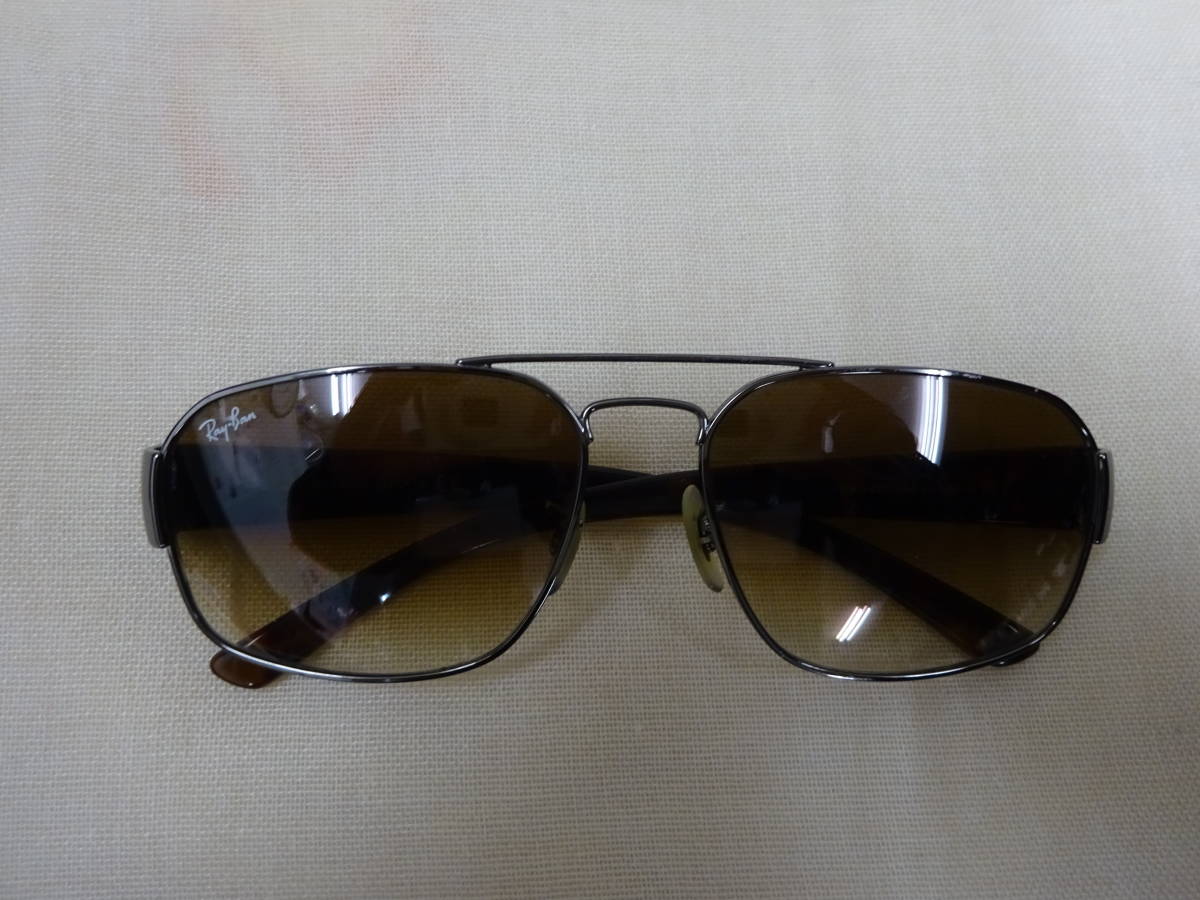 え-H-104 RayBan レイバン サングラス フレーム売り べっ甲柄 RB3427 004/51 2N 品(サングラス)｜売買された ...