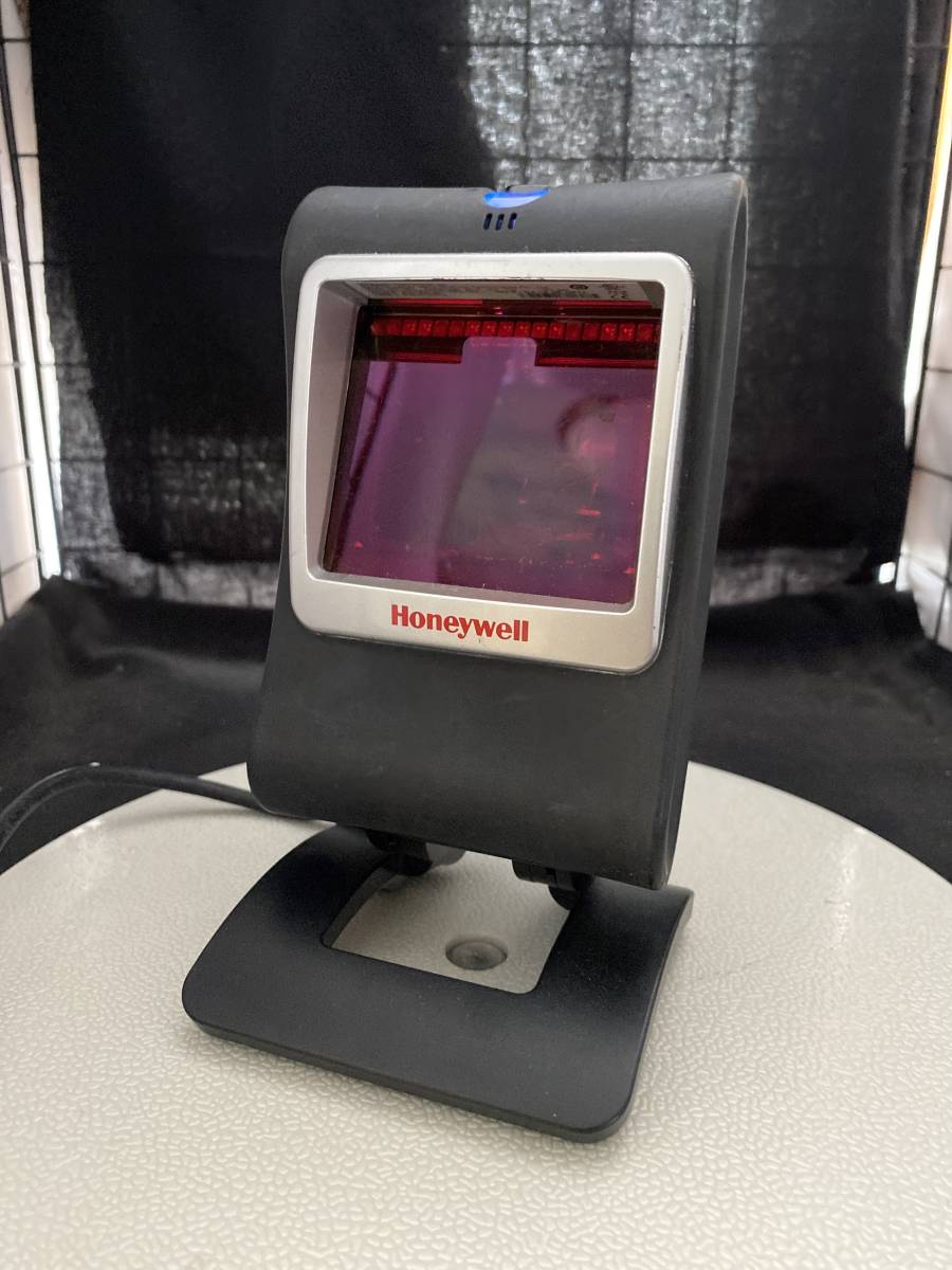 み Honeywell MS7580 定置式スキャナ AC付き バーコードスキャナー バーコードリーダー ハンズフリー QRコード(バーコード ...