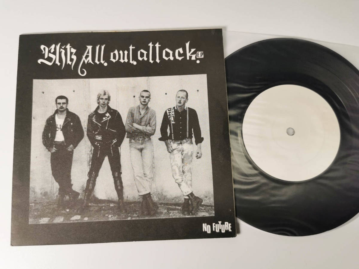 BLITZ All Out Attack 7 1982 The Partisans Chaos UK Business Cockney Rejects 4-Skins パンク punk ハード ...