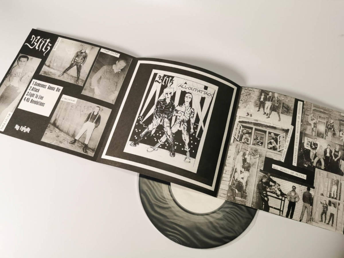 BLITZ All Out Attack 7 1982 The Partisans Chaos UK Business Cockney Rejects 4-Skins パンク punk ハード ...