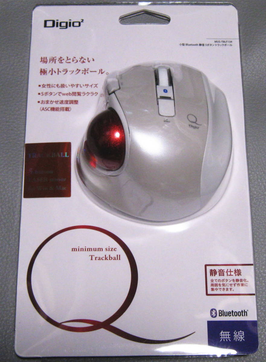 Digio2 マウス 5ボタン 小型 Bluetooth 静音 トラックボールMUS-TBLF134P(その他)｜売買されたオークション情報、yahooの商品情報をアーカイブ公開 ...