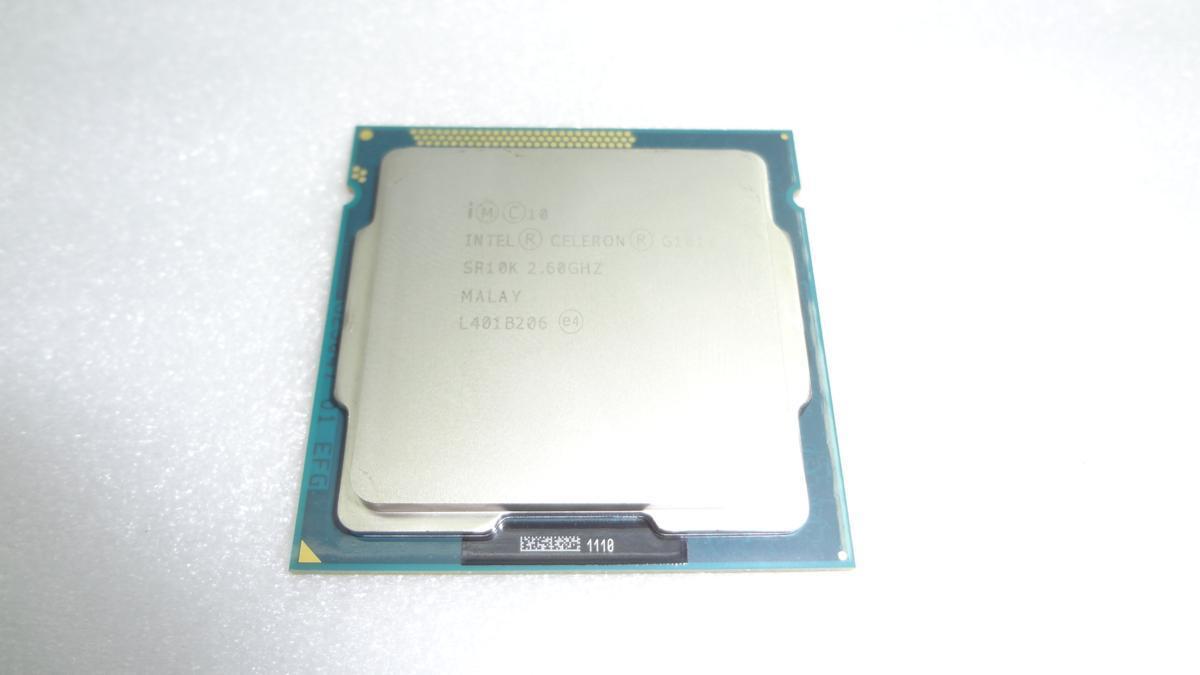 複数入荷 INTEL Celeron Dual-Core G1610 SR10K 2.60GHz LGA1155(Celeron)｜売買された ...