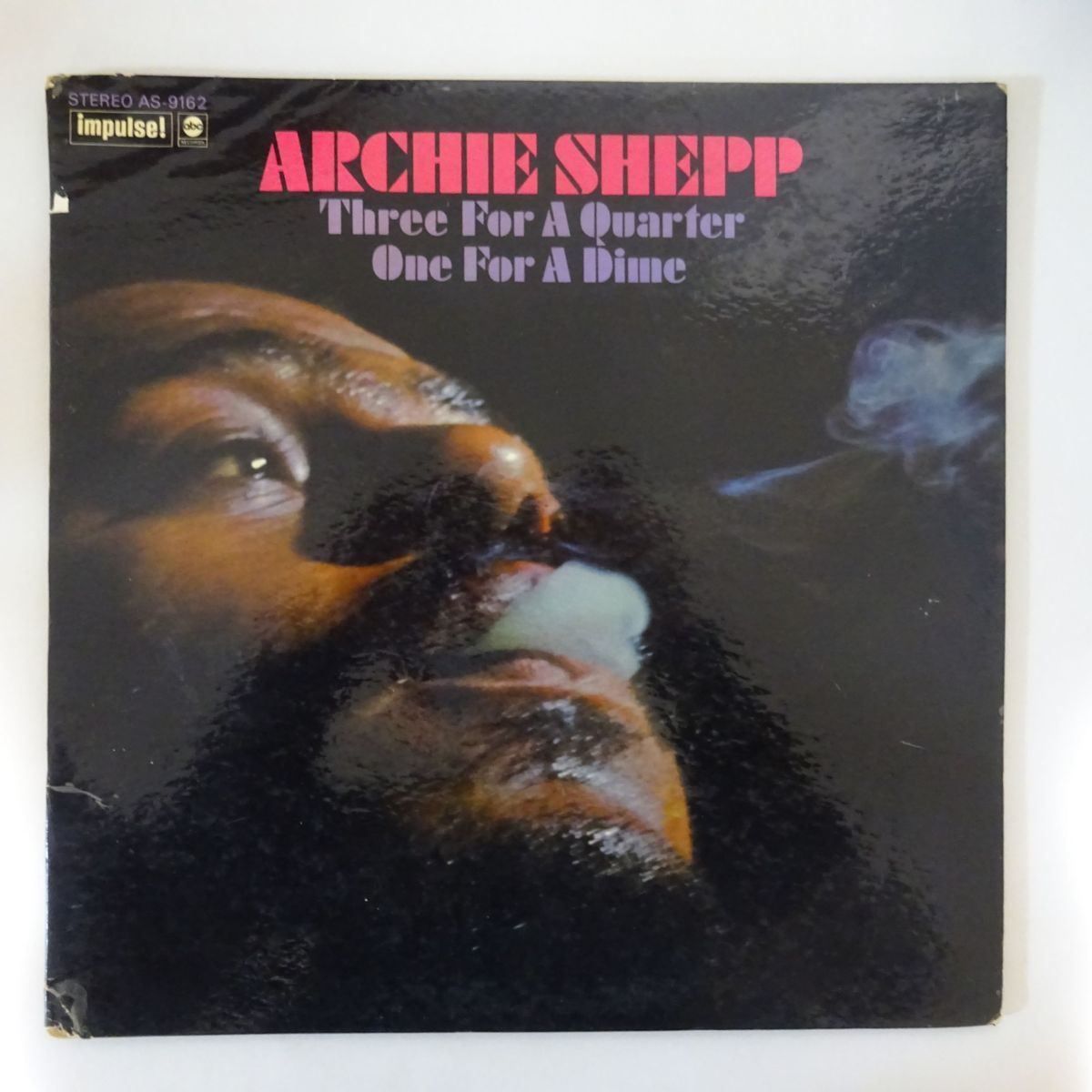 25000029; 廃盤 Impulse US盤 ARCHIE SHEPP Three for a quarter one for a ...
