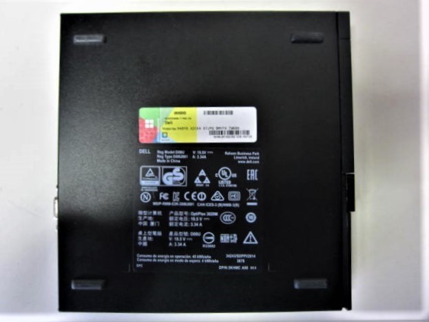 DELL マイクロ PC D08U Optiplex 3020M Win10 認証済み(パソコン単体)｜売買されたオークション情報、yahoo ...