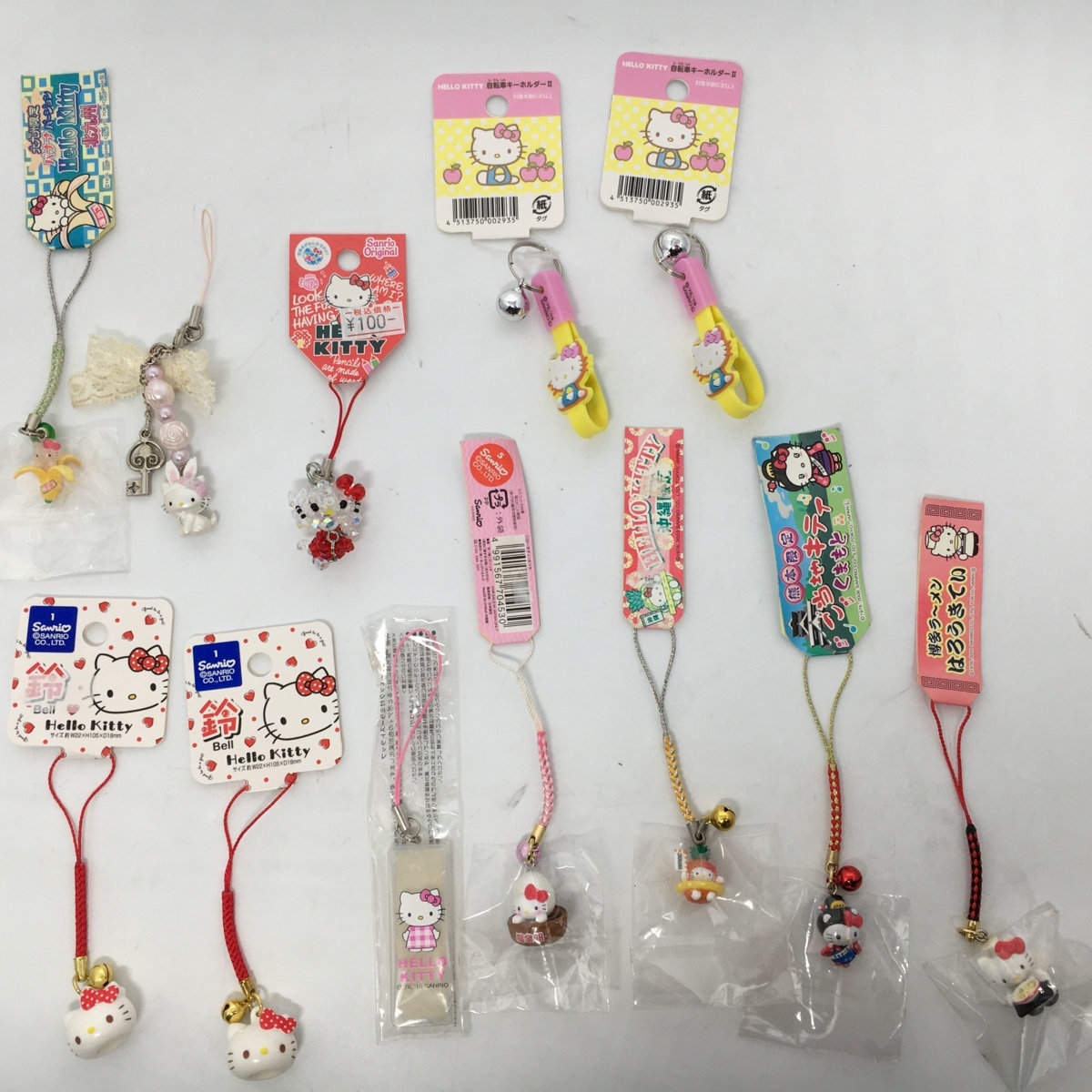 Hello kitty ハローキティ ストラップ キーホルダー 12個セット ご当地キティ rt(ハローキティ)｜売買されたオークション情報、yahooの商品情報をアーカイブ公開 ...