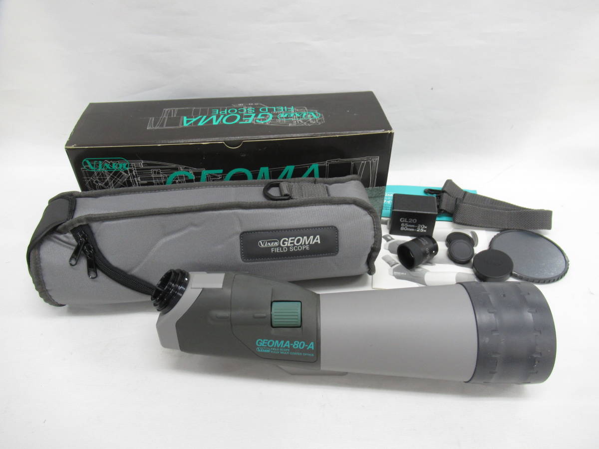 Vixen/ビクセン ①/GEOMA-80-A/FIELD SCOPE/707H160/フィールドスコープ/展示品(セット)｜売買された ...
