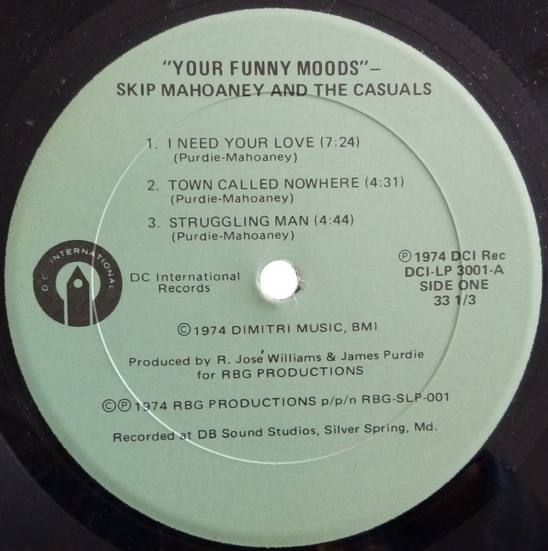 23012513; 廃盤 DC International 完全 オリジナル US盤 SKIP MAHOANEY Your Funny Moods スキップ マホニー カジュアルズ(R&B ...