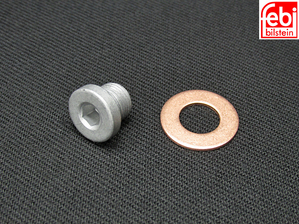 ベンツ Febi 電子制御5速ATオイルパンドレーンボルト ワッシャー付 N000000000884 A1402710060 BENZ 722 ...