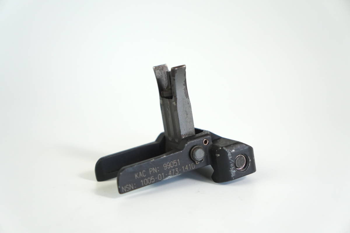 Knights Armament MK12/MK18 Flip Up Front Sight ブラック 刻印 Trijicon Leupold ...