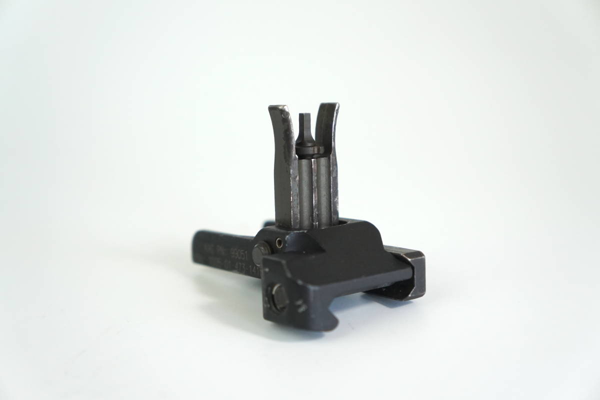 Knights Armament MK12/MK18 Flip Up Front Sight ブラック 刻印 Trijicon Leupold ...
