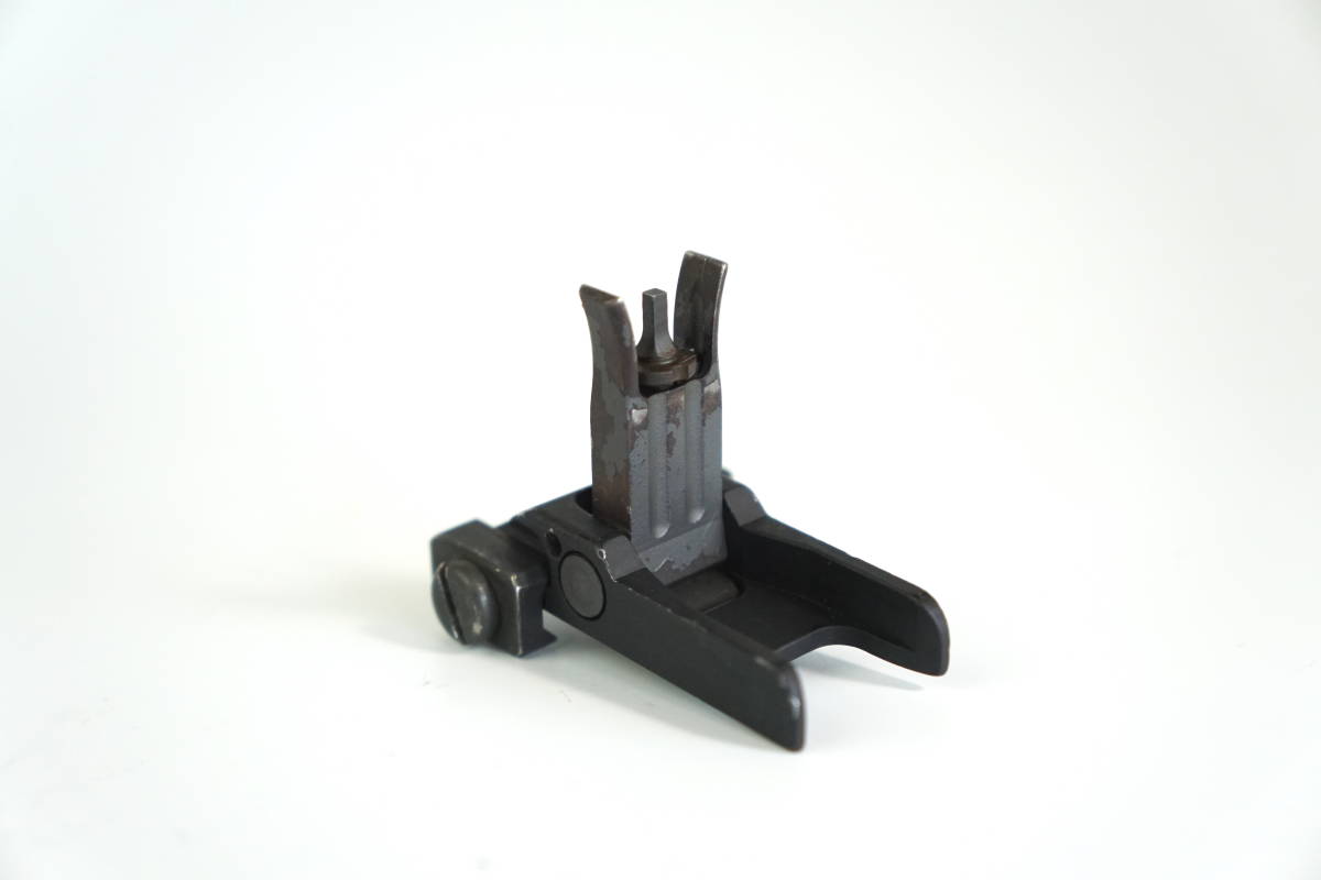 Knights Armament MK12/MK18 Flip Up Front Sight ブラック 刻印 Trijicon Leupold ...