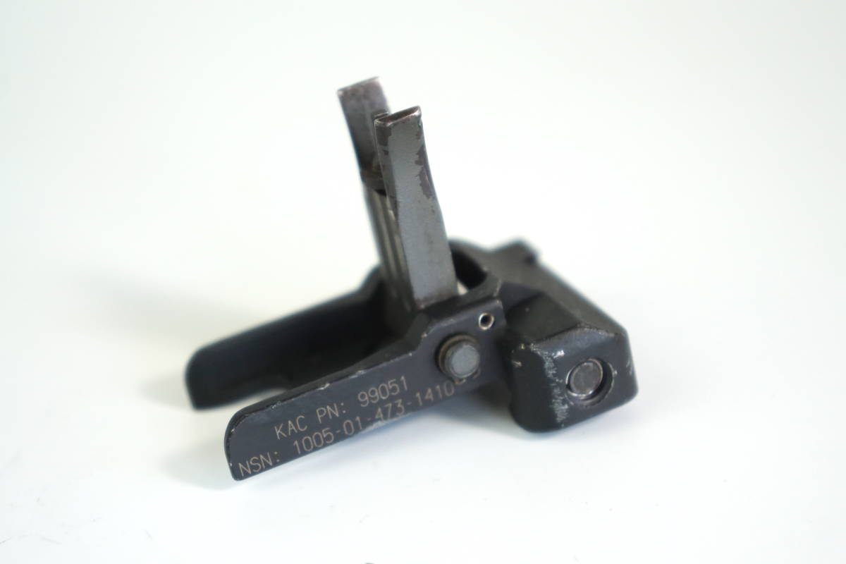 Knights Armament MK12/MK18 Flip Up Front Sight ブラック 刻印 Trijicon Leupold ...