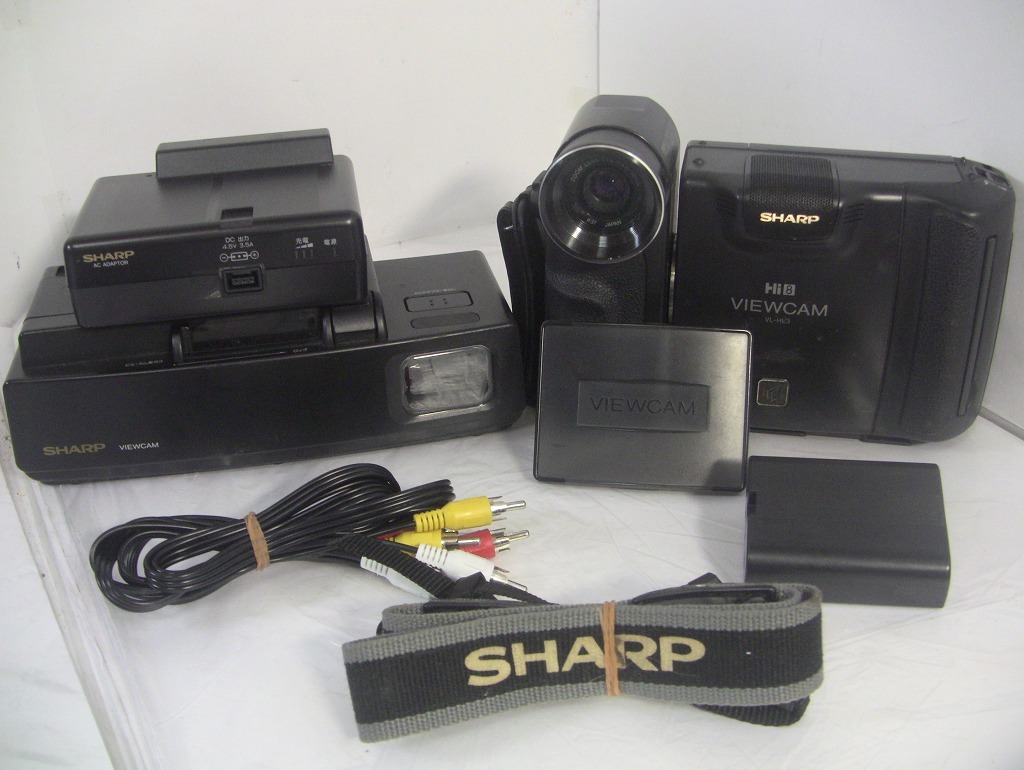 ダビングに み 再生OK 録画OK SHARP Hi8/8mmビデオカメラ VL-HL3+付属品6点/0363(8ミリビデオカメラ)｜売買されたオークション情報、yahooの商品情報を ...