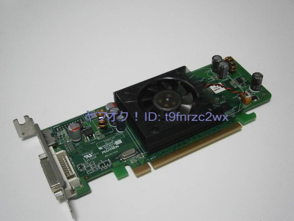 Pegatron E220370 BTC 202 B 94v-0 DVI HDMI ロープロファイル グラフィックボード PCジャンクパーツ ...