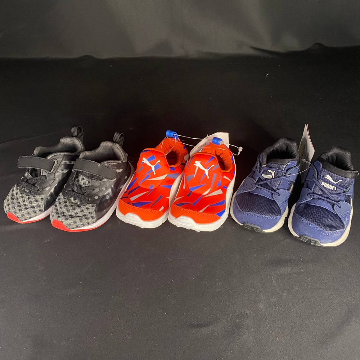 XD0418-13 スニーカー 3足 PUMA KINDER-FIT プーマ キッズ ベビー 12cm 80サイズ(12cm～)｜売買された ...