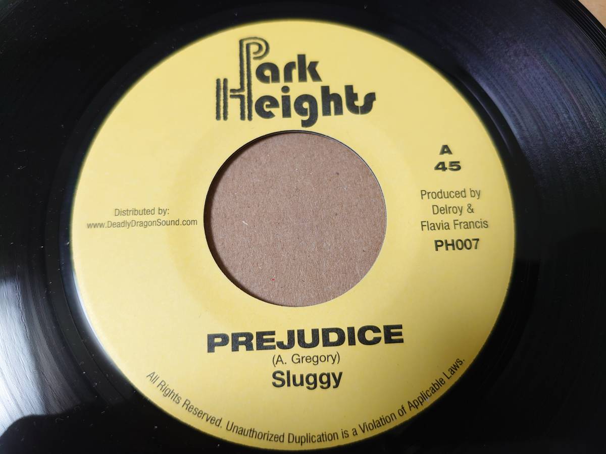 超絶レア Sluggy Ranks - Prejudice Park Heights 7nch 激ヤバ(レゲエ)｜売買されたオークション情報 ...