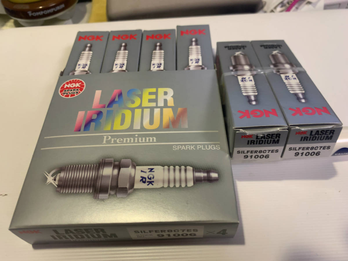NGK レーザーイリジウムプラグ SILFER8C7ES 91006 6本セット(スパークプラグ)｜売買されたオークション情報、yahooの ...