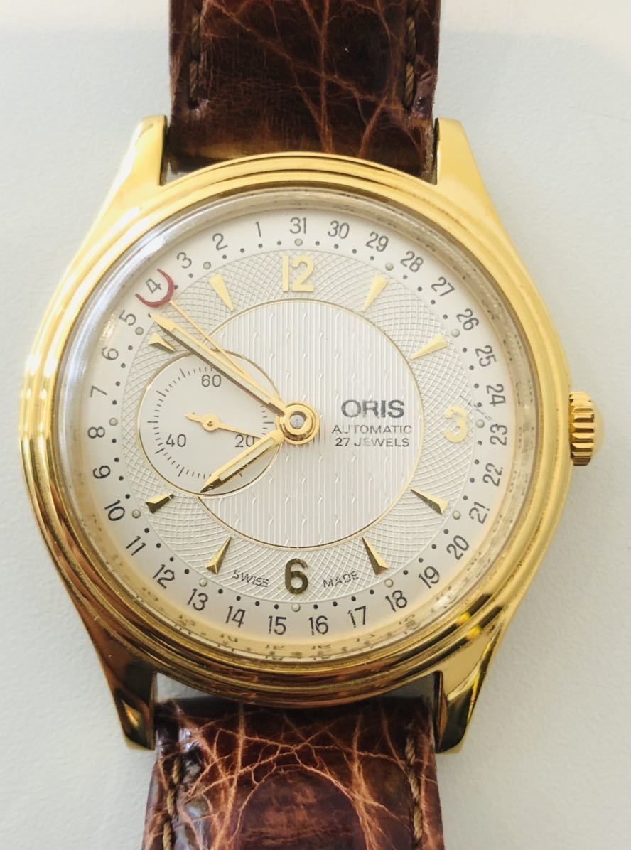 ORIS/オリス 7461 Cal.640 27石 メンズ 自動巻 稼働品 スモールセコンド 裏スケルトン スイスメイド SWISS(オリス ...