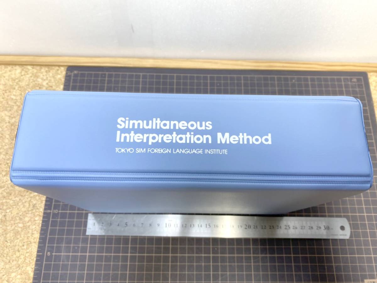 F510 カセット スーパーエルマー College Super ELMer Simultaneous Interpretation Method TIKYO SIM FOREIGN ...