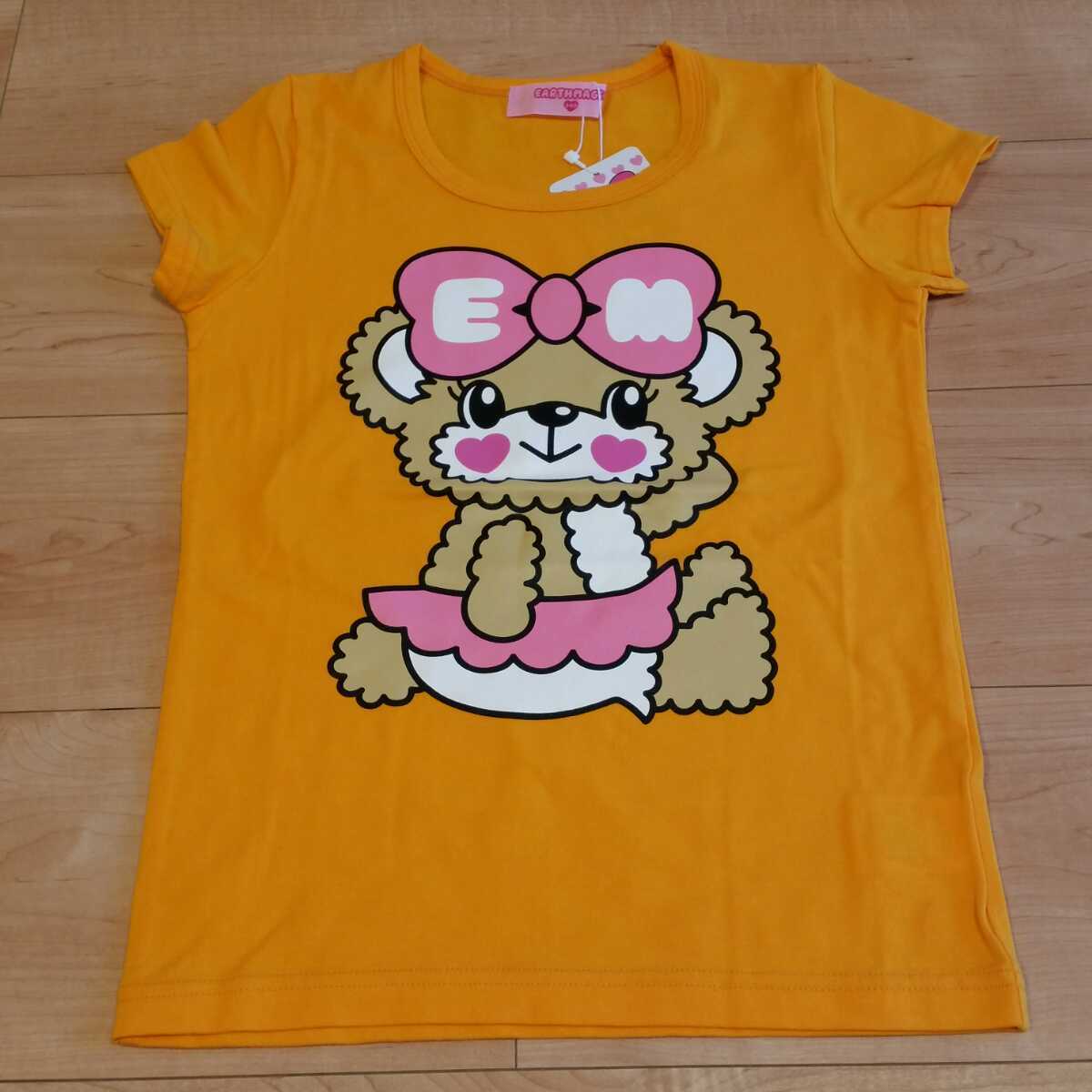 タグ付 アースマジック マフィーちゃん トップス 日本製 140 130 / EARTHMAGIC 半袖Tシャツ オレンジ系(140（135～144cm）)｜売買されたオークション情報 ...