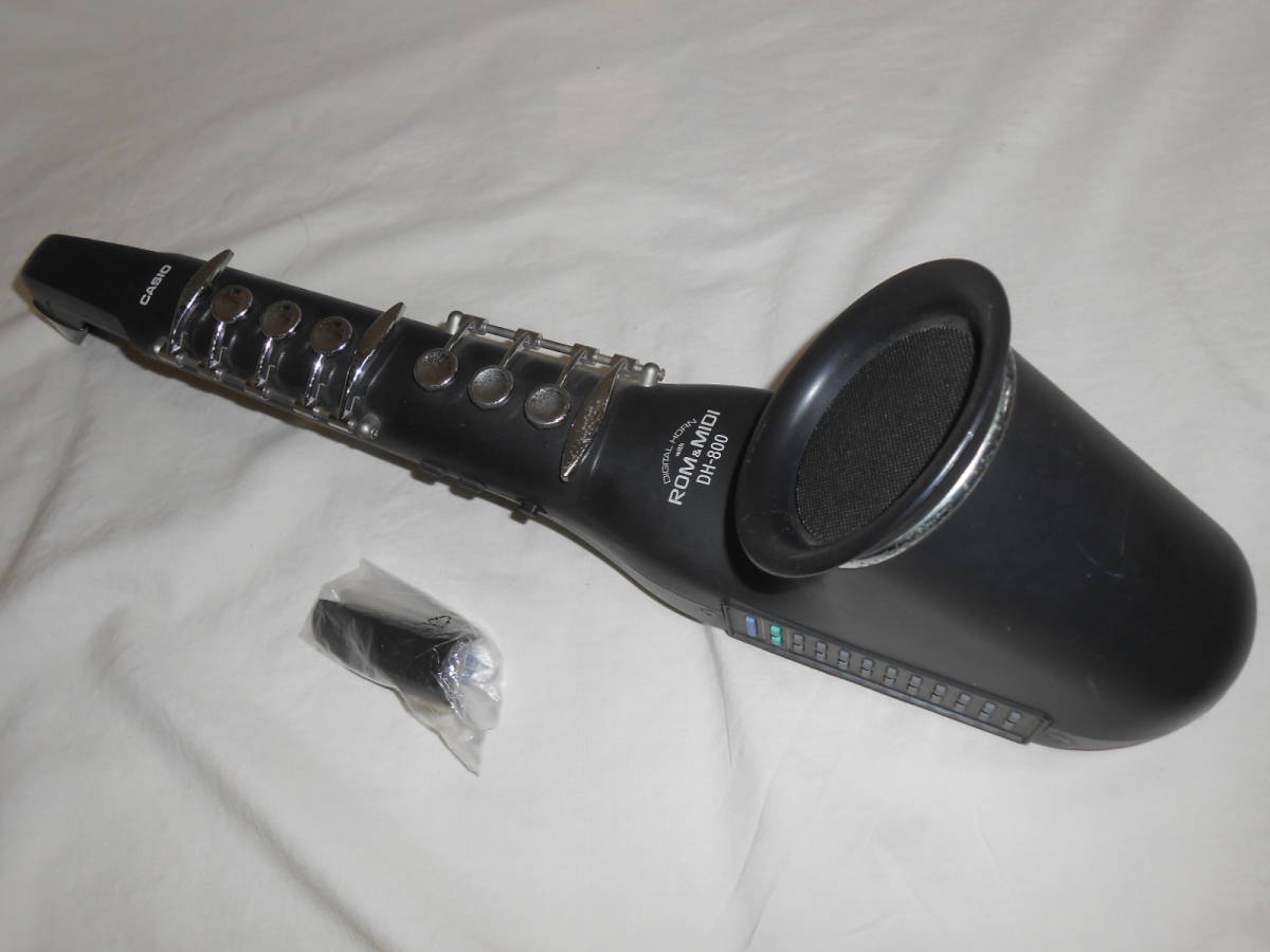 CASIO DH-800 デジタルホーン DIGITAL HORN ROM&MIDI ジャンク 電子サックス(サックス)｜売買された ...