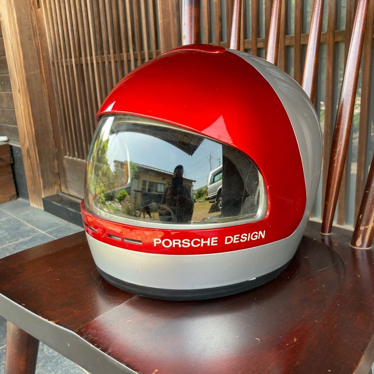 ポルシェデザイン ヘルメット PORSCHE DESIGN romer cp3 59/60 ヴィンテージヘルメット ビンテージ ヴィンテージ ROMER PORSCHEDESIGN(Lサイズ ...