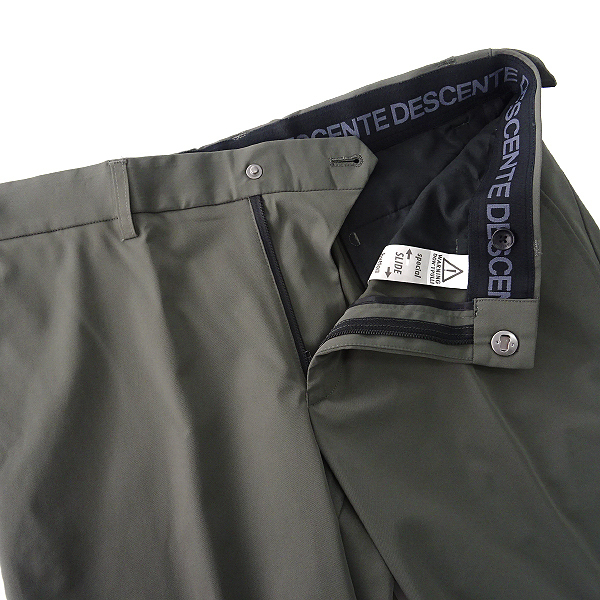 DESCENTE デサント SOLOTEX DRY ストレッチ セットアップ スーツ AB5 やや幅広M カーキ J53002 高機能 春夏 ...