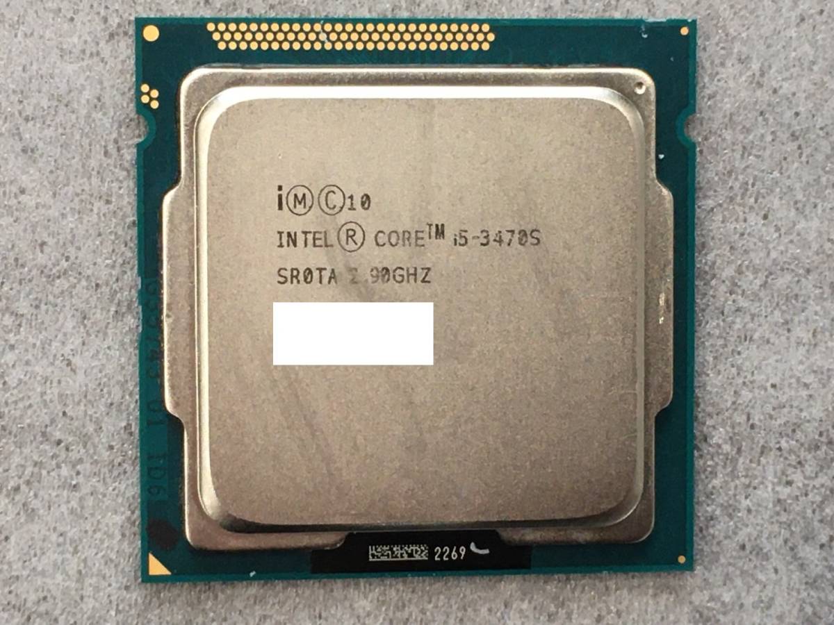 CPU Intel Core i5-3470S SR0TA 2.90GHz FCLGA1155(Core i5)｜売買されたオークション情報 ...