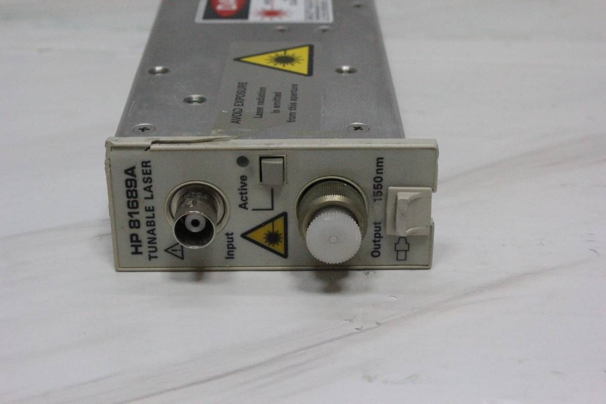 コンパクト 波長可変レーザ光源モジュール 81689A アジレント K243(電気計測器)｜売買されたオークション情報、yahooの商品情報を ...