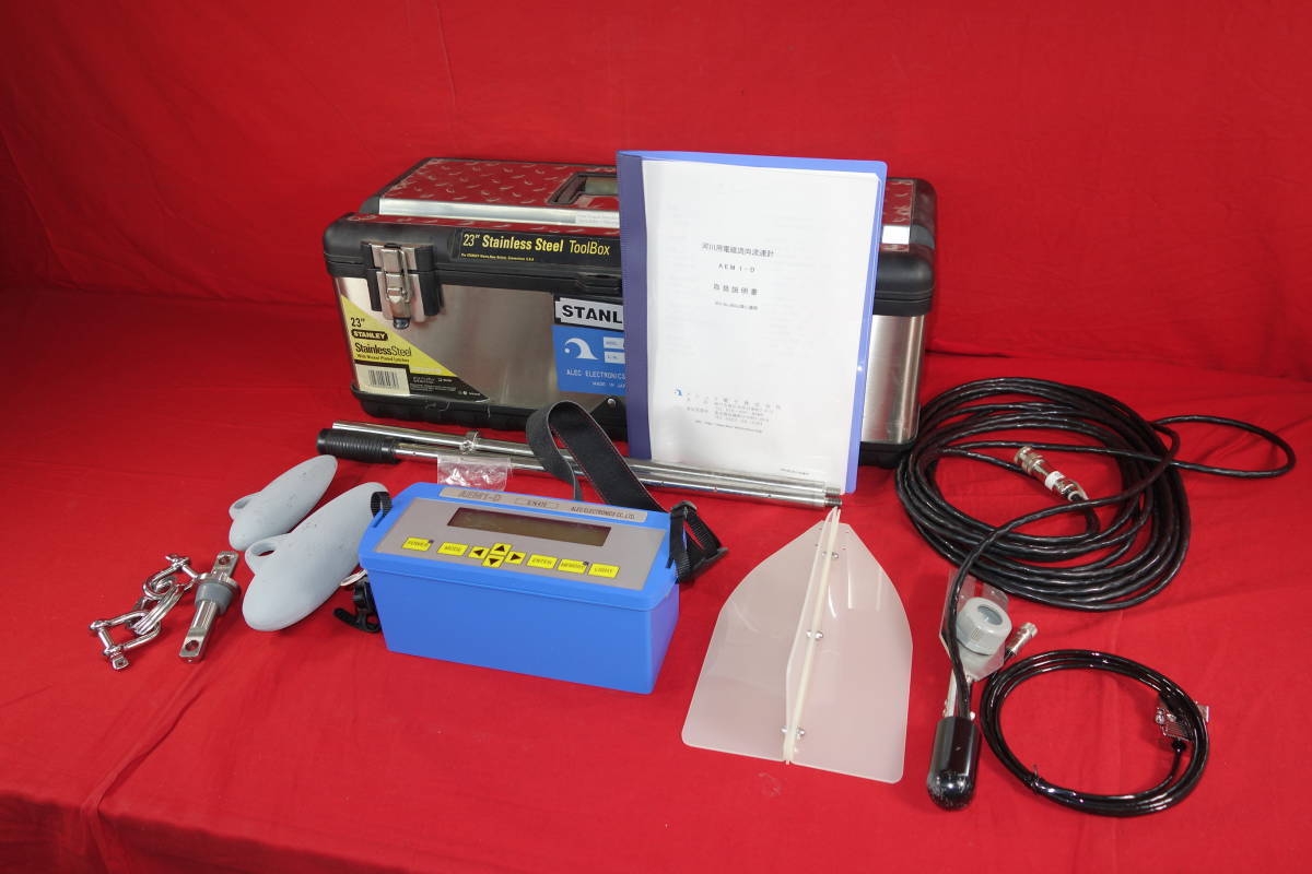河川用電磁流速計 AEM1-D アレック電子 JFEアドバンテック(環境測定器)｜売買されたオークション情報、yahooの商品情報をアーカイブ ...