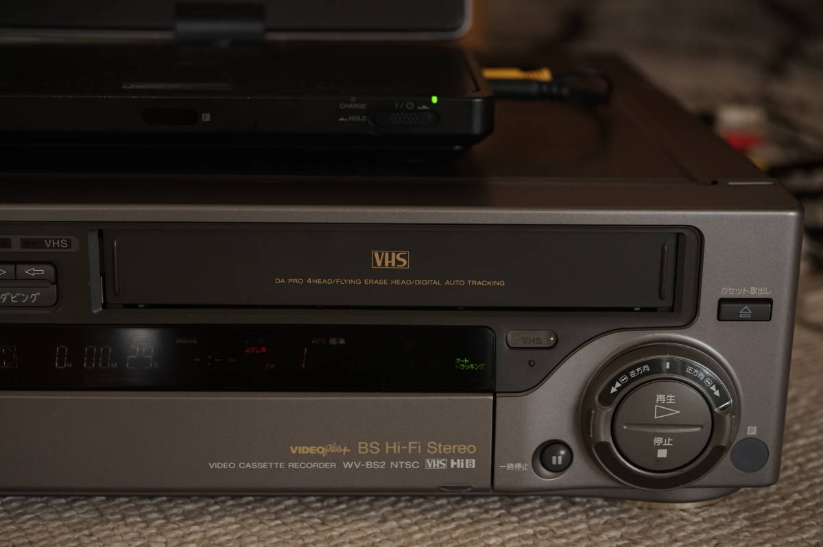 SSONY ソニー WV-BS2 1993年製 Hi8 VHS(8ミリビデオデッキ)｜売買されたオークション情報、yahooの商品情報をアーカイブ公開 - オークファン（aucfan.com）