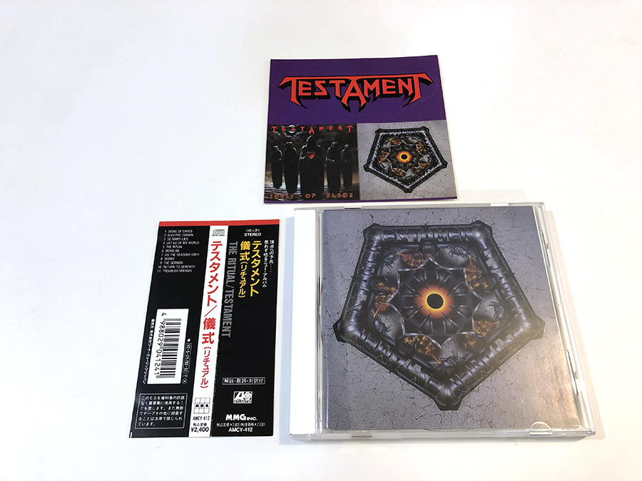 CD Testament / The Ritual テスタメント 儀式 国内盤帯付 ステッカー付 AMCY-412(一般)｜売買された ...